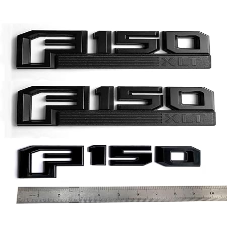 Amazon.com: 2015-2016 F-150 XLT Red & Black Right Passenger Fender ...