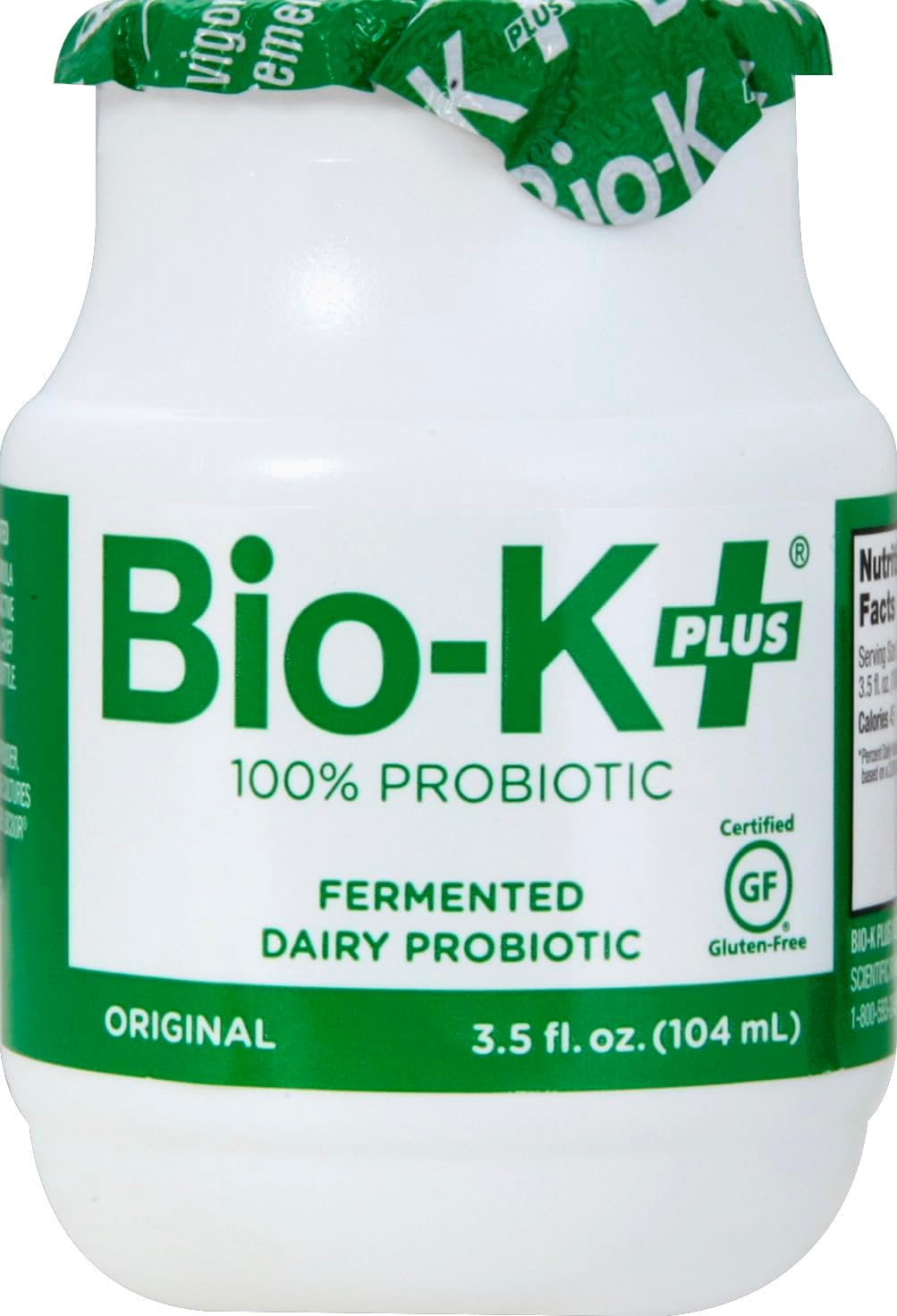 Amazon.com: BIO-K Plus Bio-K+ Original Single, 3.5 FZ : Health & Household