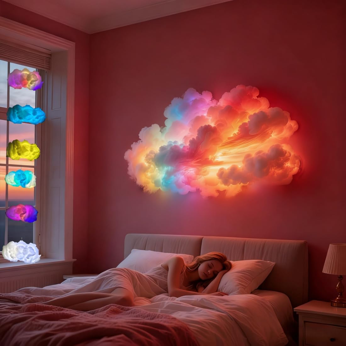 DIY USB-Powered Thundercloud Led Light Decor, 2026 New 3D Thundercloud ...