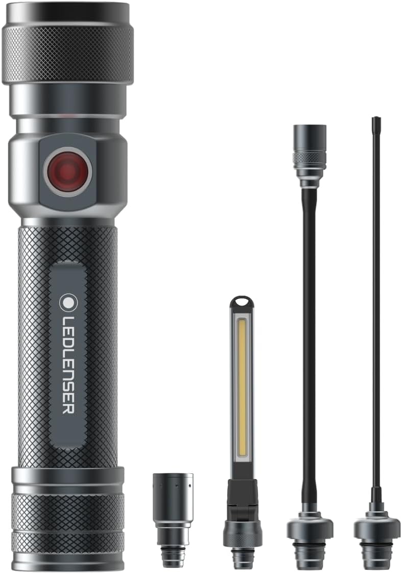 Ledlenser Workers Friend Rechargeable 4 in 1 Quick Connect Portable USB ...