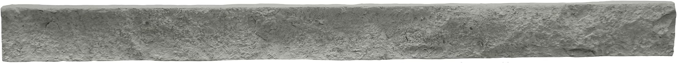 GenStone Faux Stacked Stone Trim 42" x 1.25" x 3.5" in Northern Slate Color for Do It Yourself ...