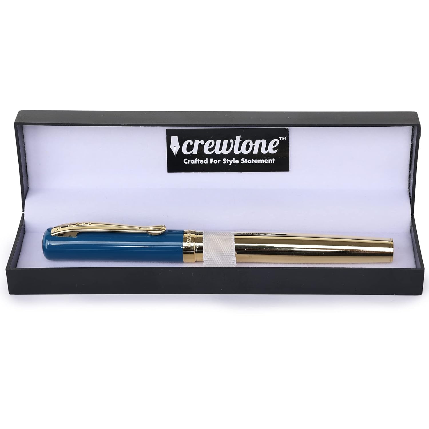 crewtone 20305 Esthetic Fountain Pen Extra Fine Nib, Luxury Metal Ink ...