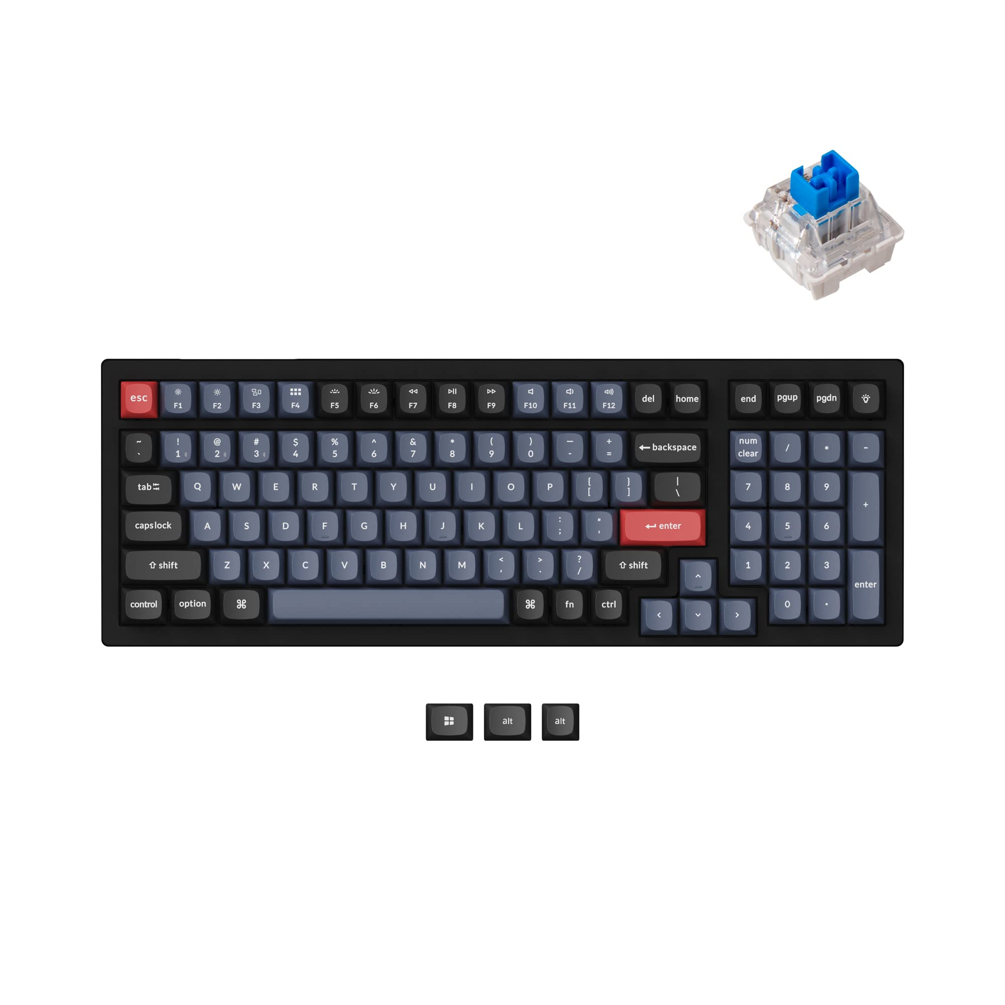Buy Keychron K4 Pro Custom Wireless Mechanical Keyboard, 96 Keys Hot ...