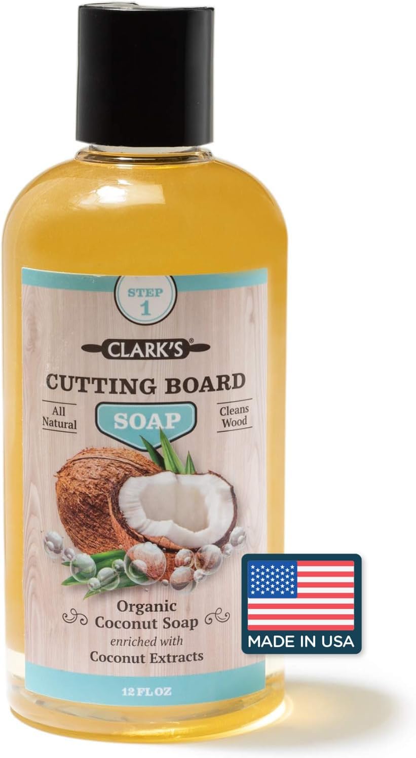 Amazon.com: CLARK'S Natural Cutting Board Spray Cleaner, with ...