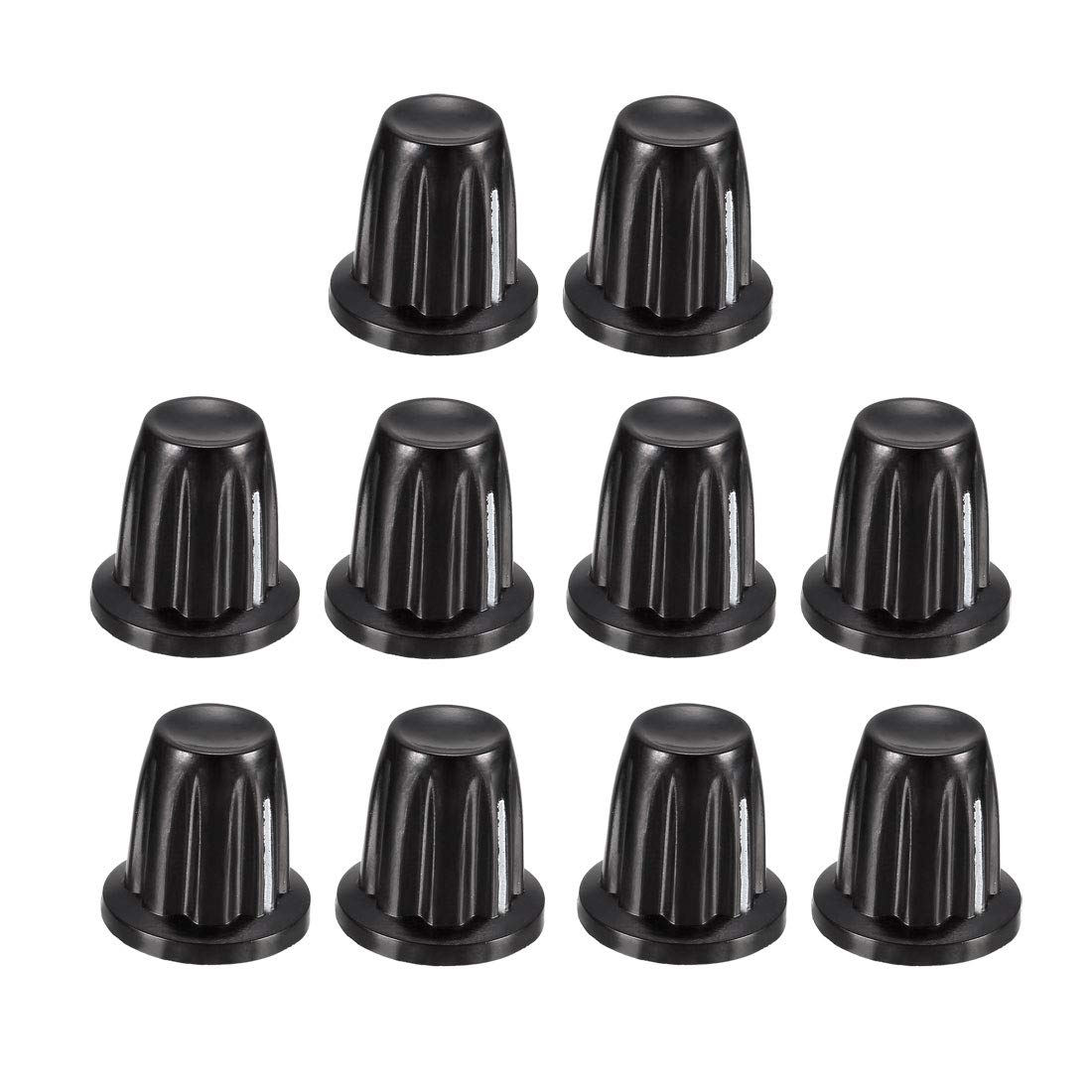 Amazon.com: uxcell 10Pcs Speaker Control Knob Power Amplifier Knob 15mm ...