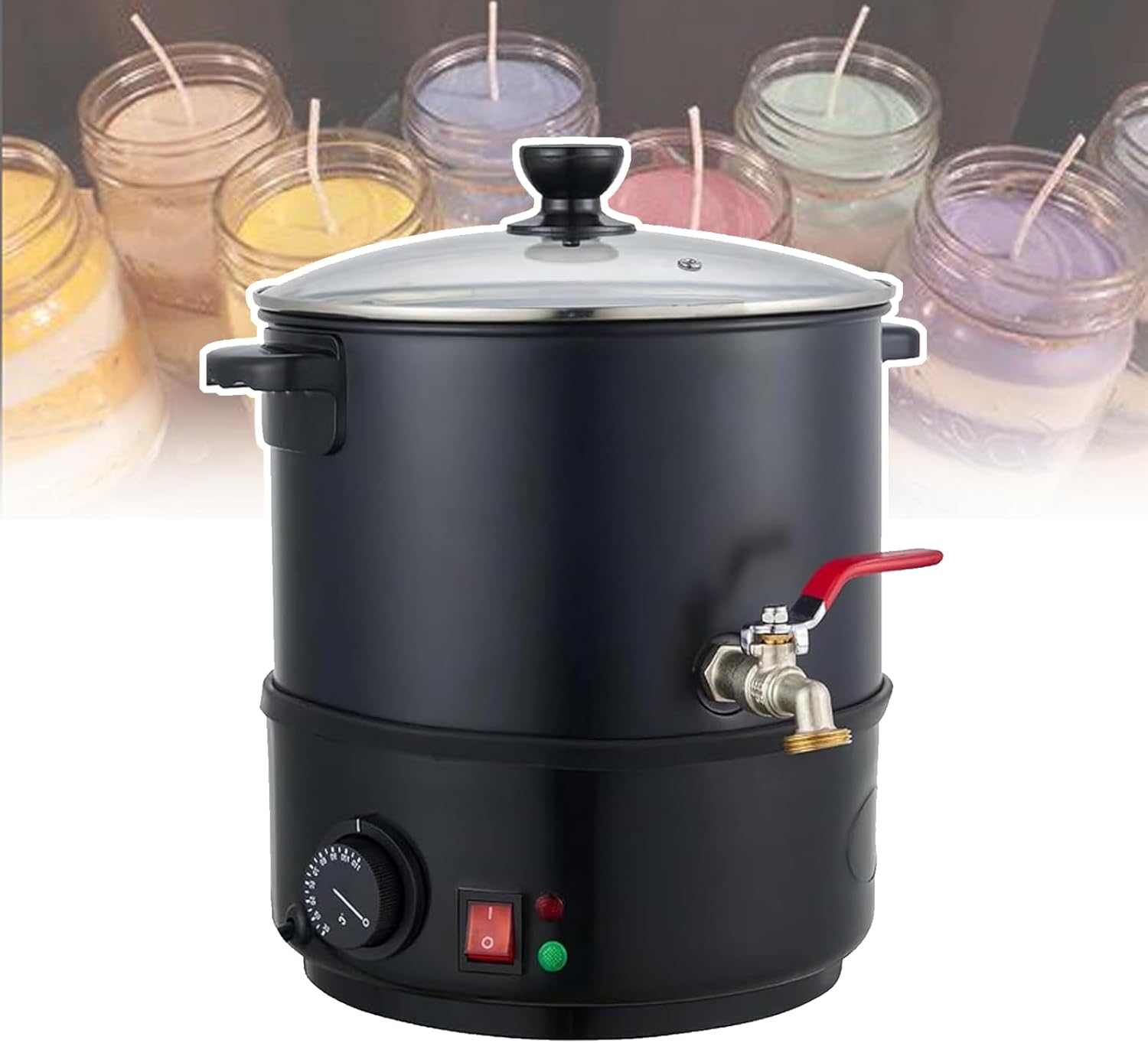 Amazon.com: JINEKU Handmade Candle Wax Melting Machine Melter, DIY ...