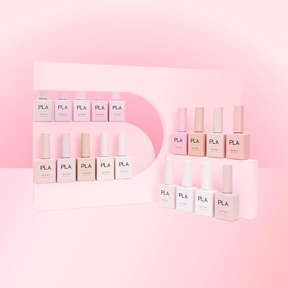 Amazon.com: PLA Gel Nail Polish Fashionably Light Collection 18 Nail ...