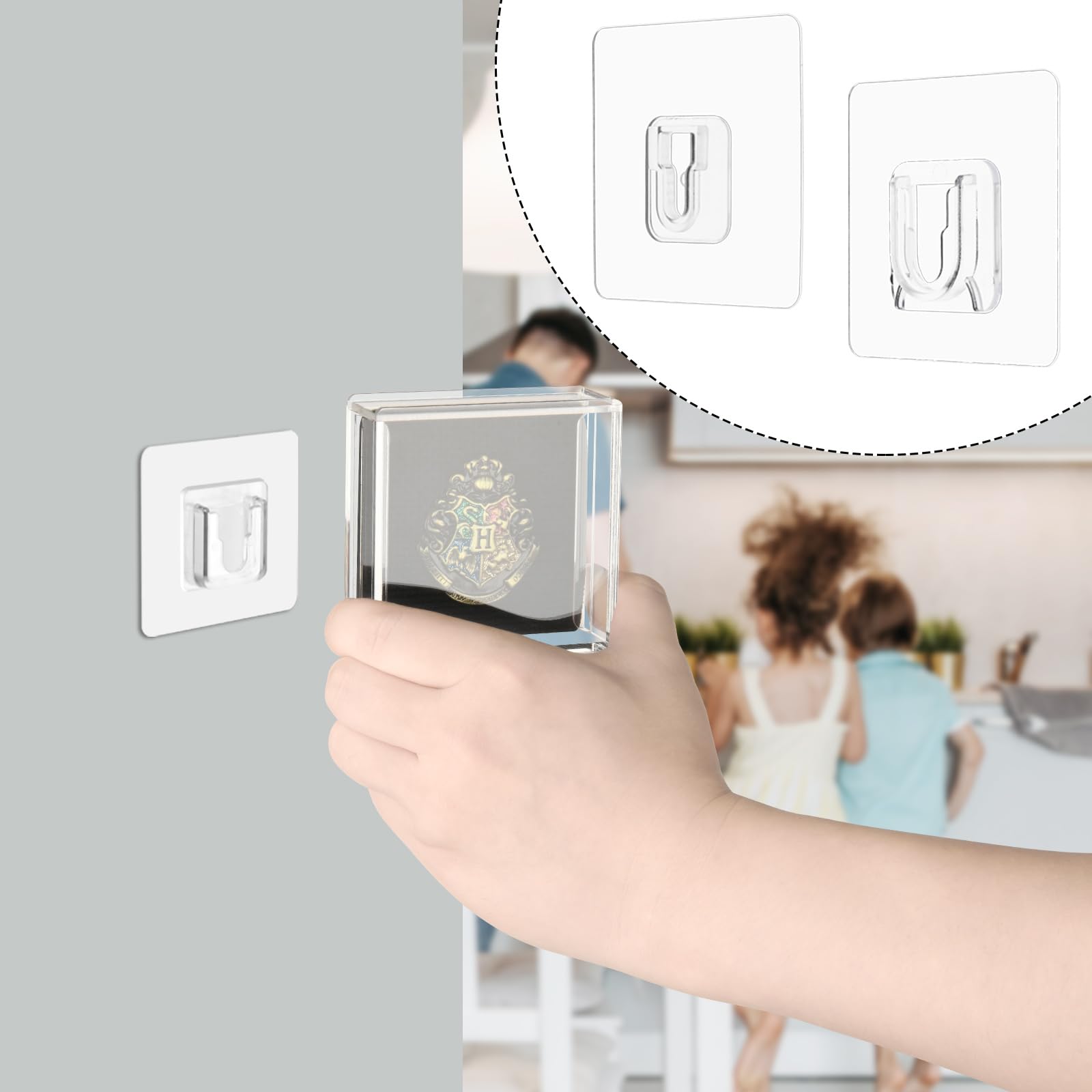 Snapklik.com : Acrylic Enamel Pin Display Case, Dustproof Pin ...