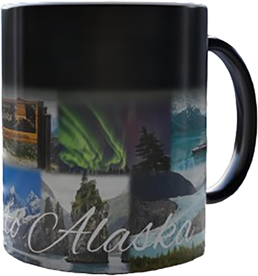Amazon.com: Alaska Northern Lights Magic Mug - Color Changing Mug ...