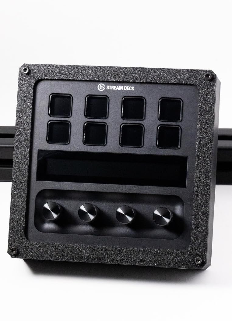 Amazon.com: Sim Racing Rig Enclosure with Adjustable Mount for Stream ...