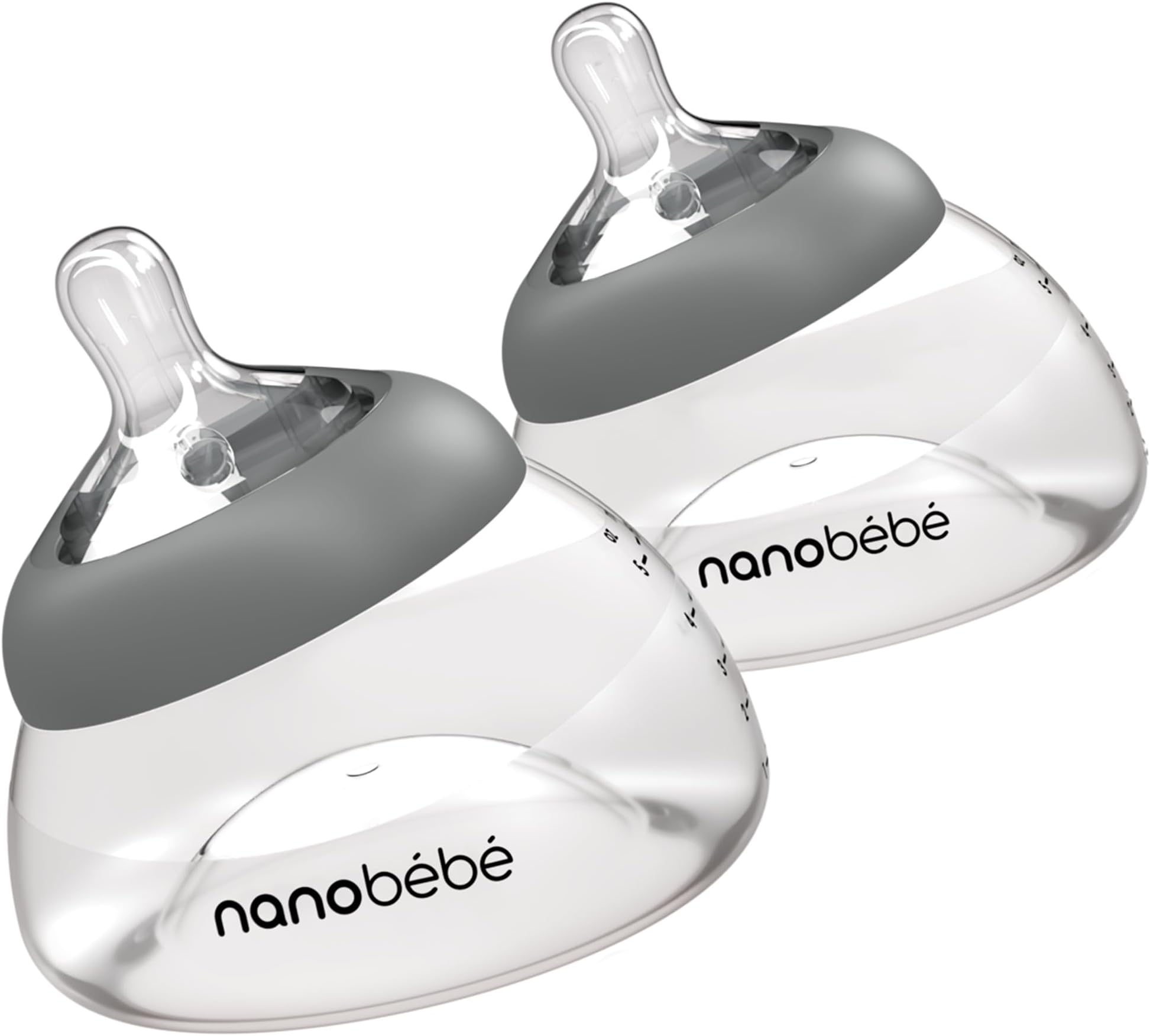 Amazon.com : Nanobebe Breastmilk Bottle, Breastfeeding Newborn Breast ...