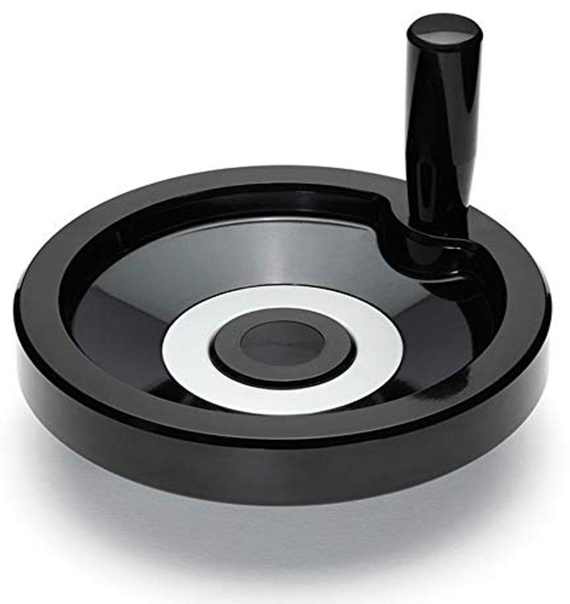 Amazon.com: Elesa 973740 Solid Handwheel with Revolving Handle, Black ...