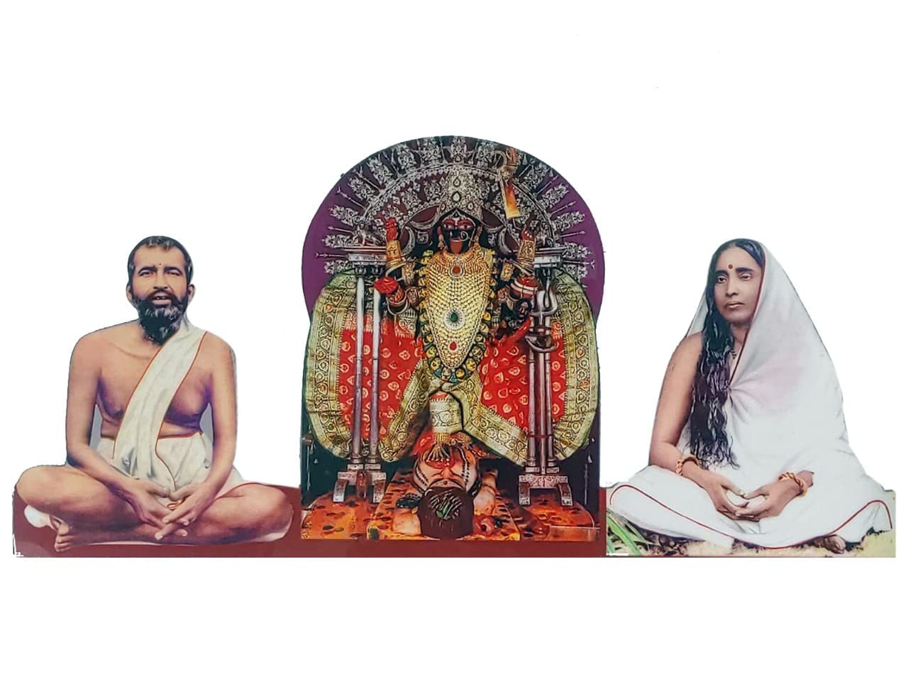 Vils Big Size Kolkata Shri Maha Kali Maa Sri Ramakrishna | Desertcart INDIA