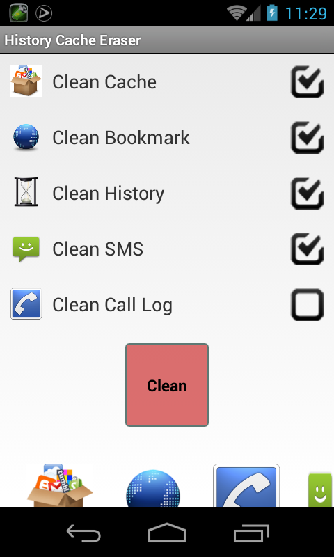 Complete History Clean App - App on the Amazon Appstore