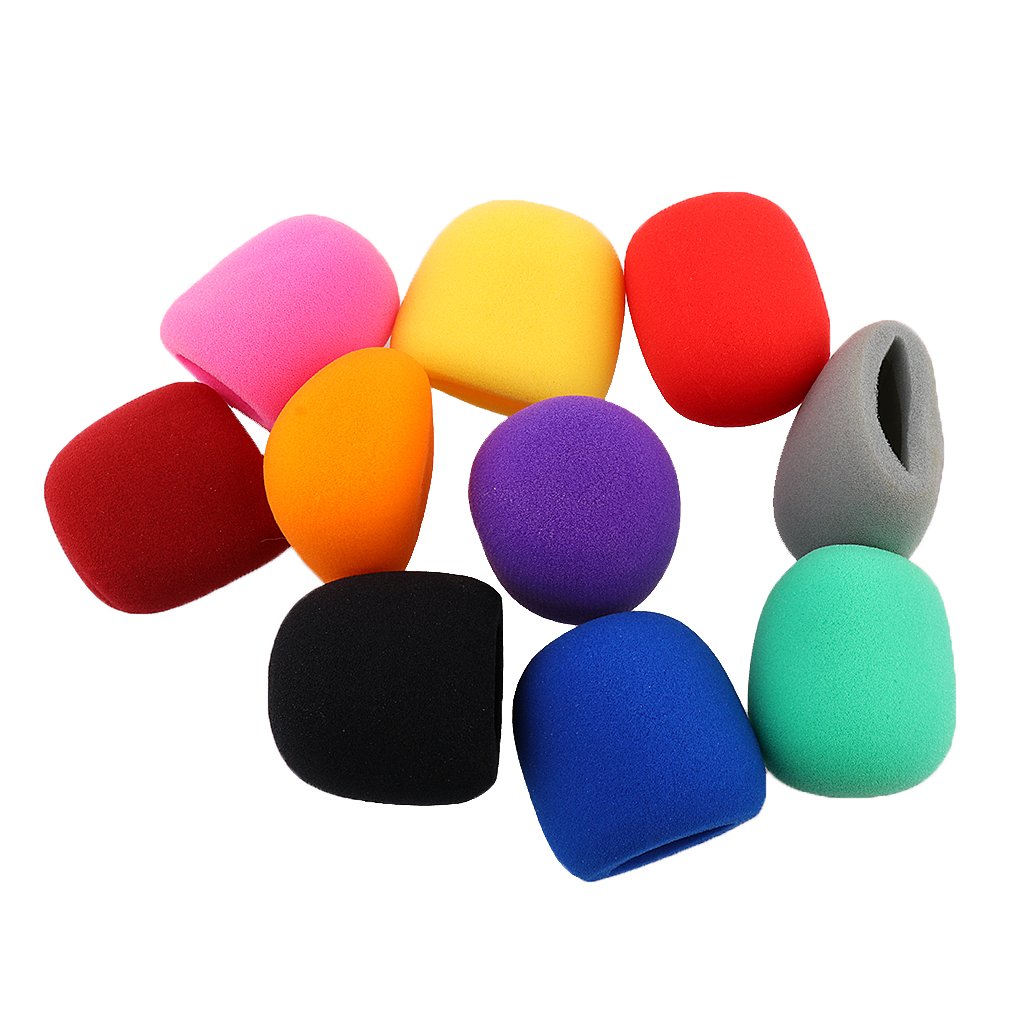 SG Musical 5 pcs Foam Mic Cover, Studio Microphone Foam Mic Shield ...