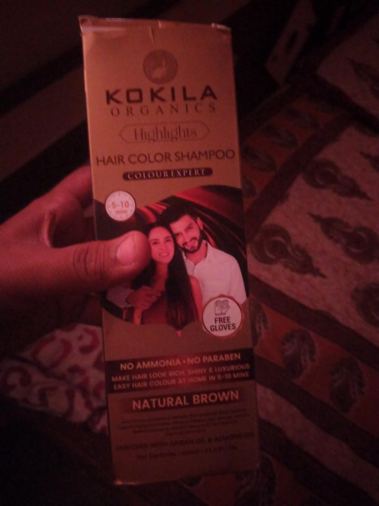Buy Kokila Hair Color Shampoo for Men & Women | No Ammonia - No Paraben ...