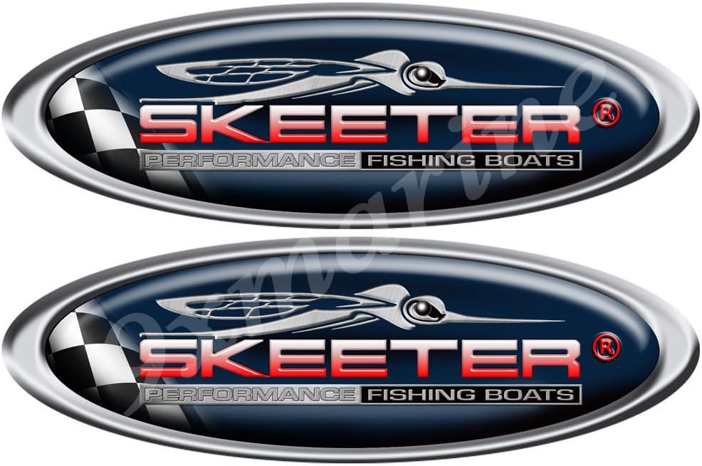 Amazon.com: Skeeter Oval Racing Decals/Stickers. Remastered : Automotive
