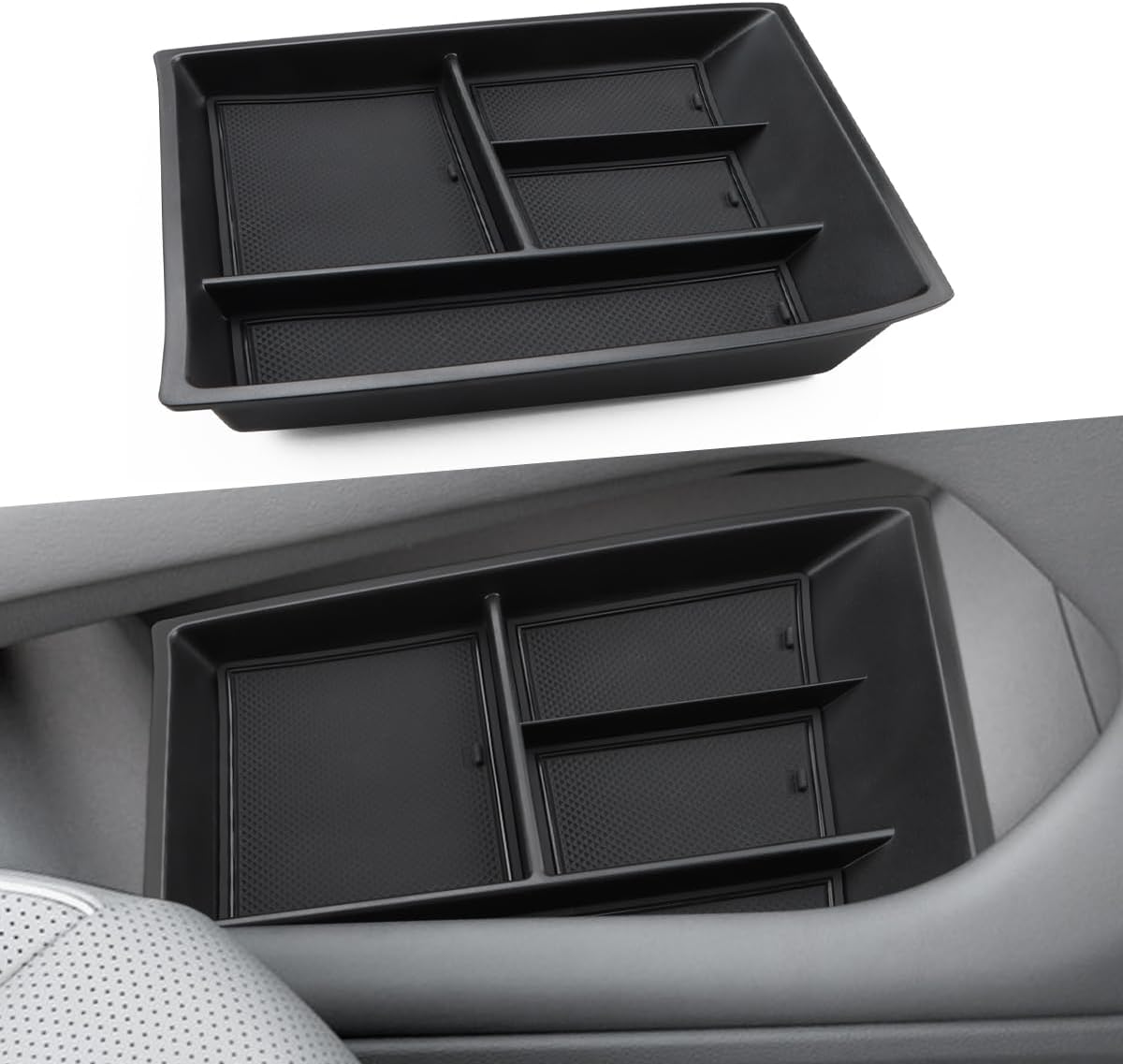 Amazon.com: MARCHFA Center Console Organizer Tray Compatible for VW Atlas 2024 2025 Accessories ...