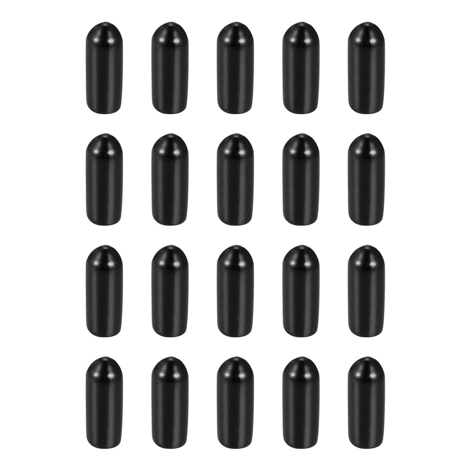 Amazon.com: DMiotech 20 Pack 3/16" ID Black Screw Thread Protectors ...