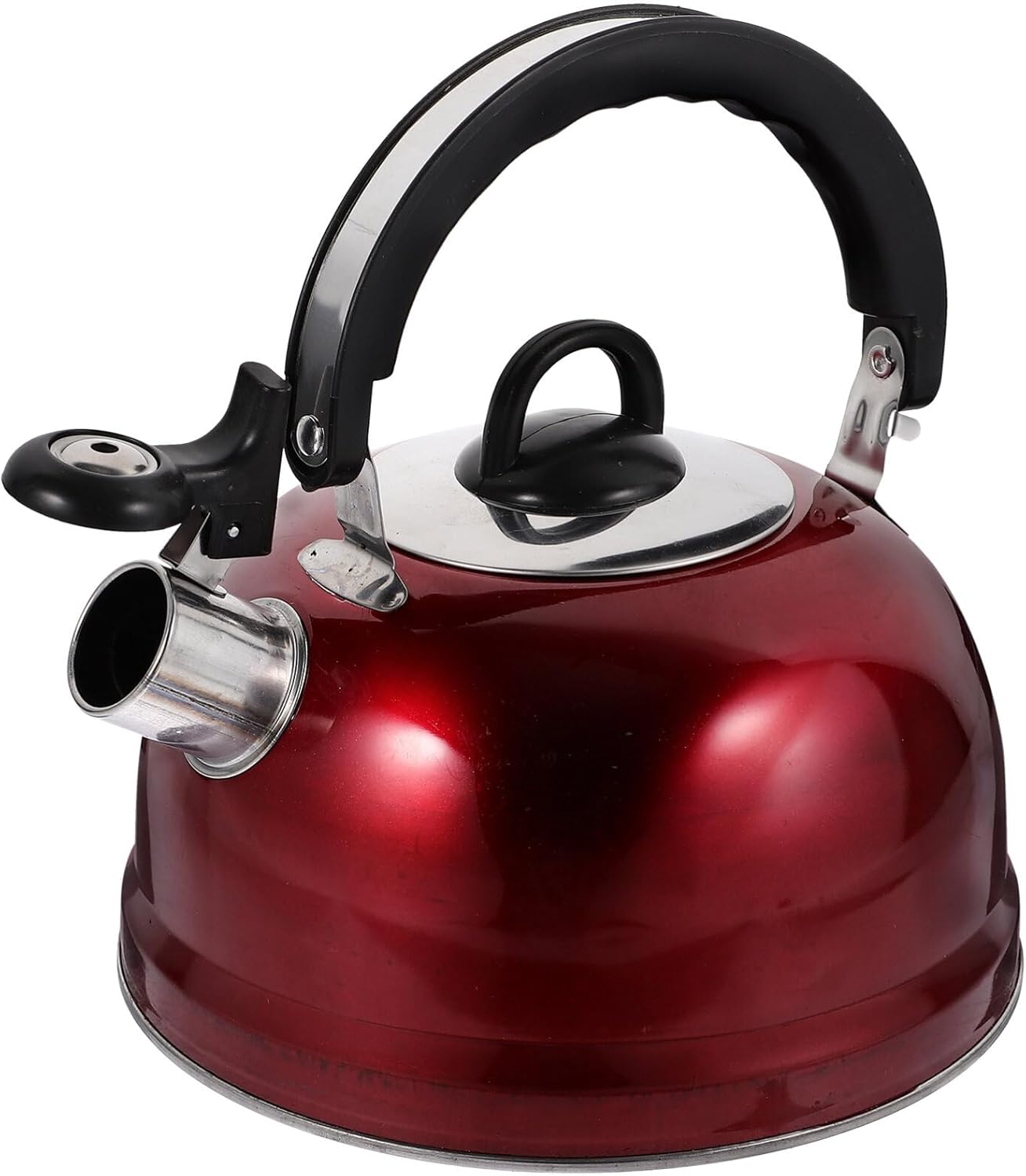 Amazon.com: HOLIDYOYO Teapot Whistling Tea Kettle,Stainless Steel ...