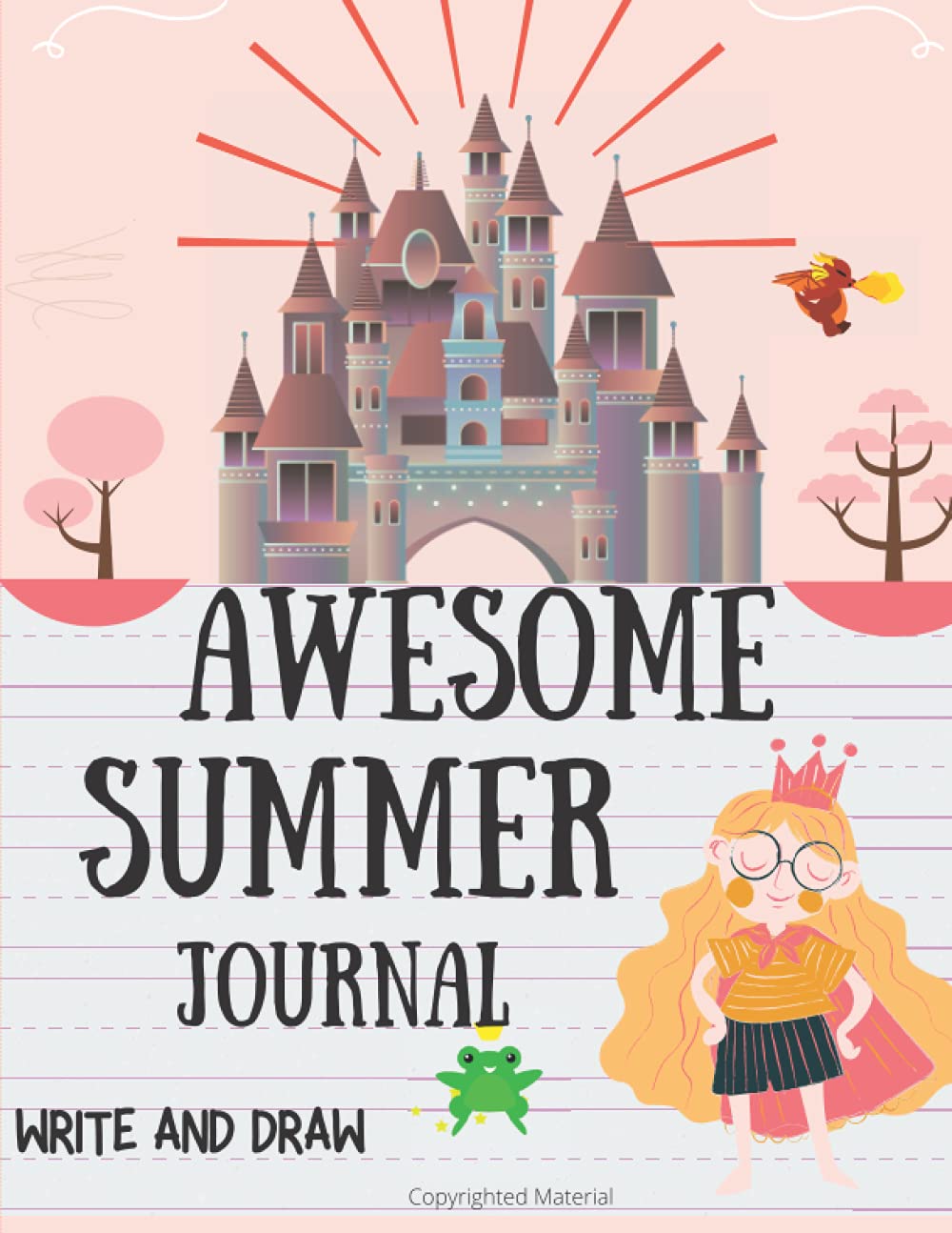 Awesome Summer Journal Write And Draw: Summer Journals for Girls Write ...
