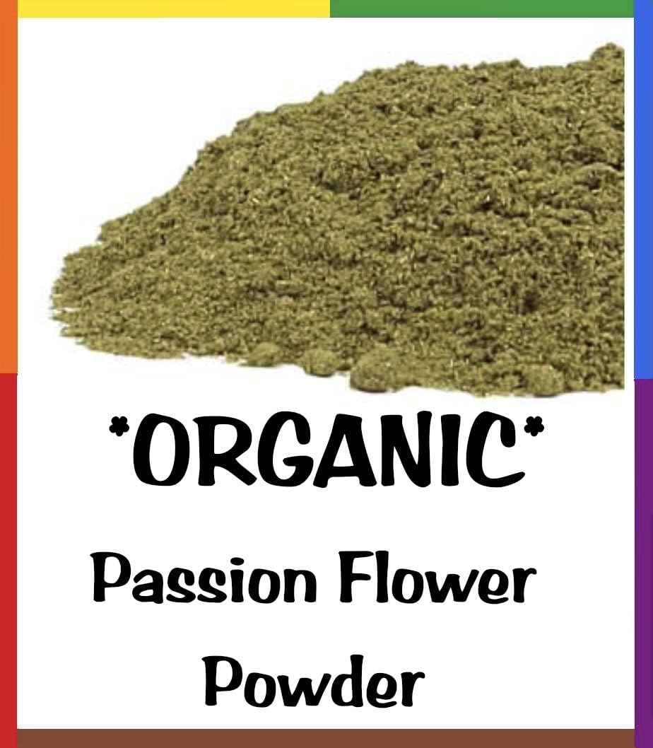 Amazon.com: 100% Organic Passionflower Powder 2 Ounce : Health & Household