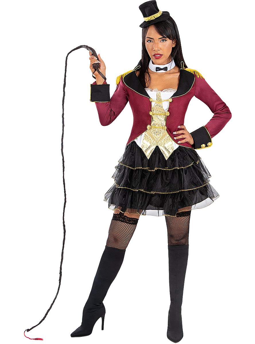 Funidelia Ringmaster Costume For Woman Tamer Circus Funny Ringmaster ...