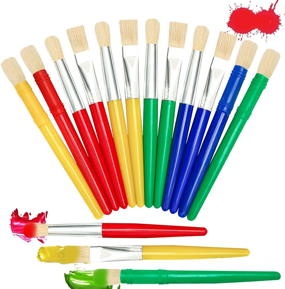 Amazon.com: Crayola Arts & Craft Brushes, Assorted 1 ea (Pack of 2 ...