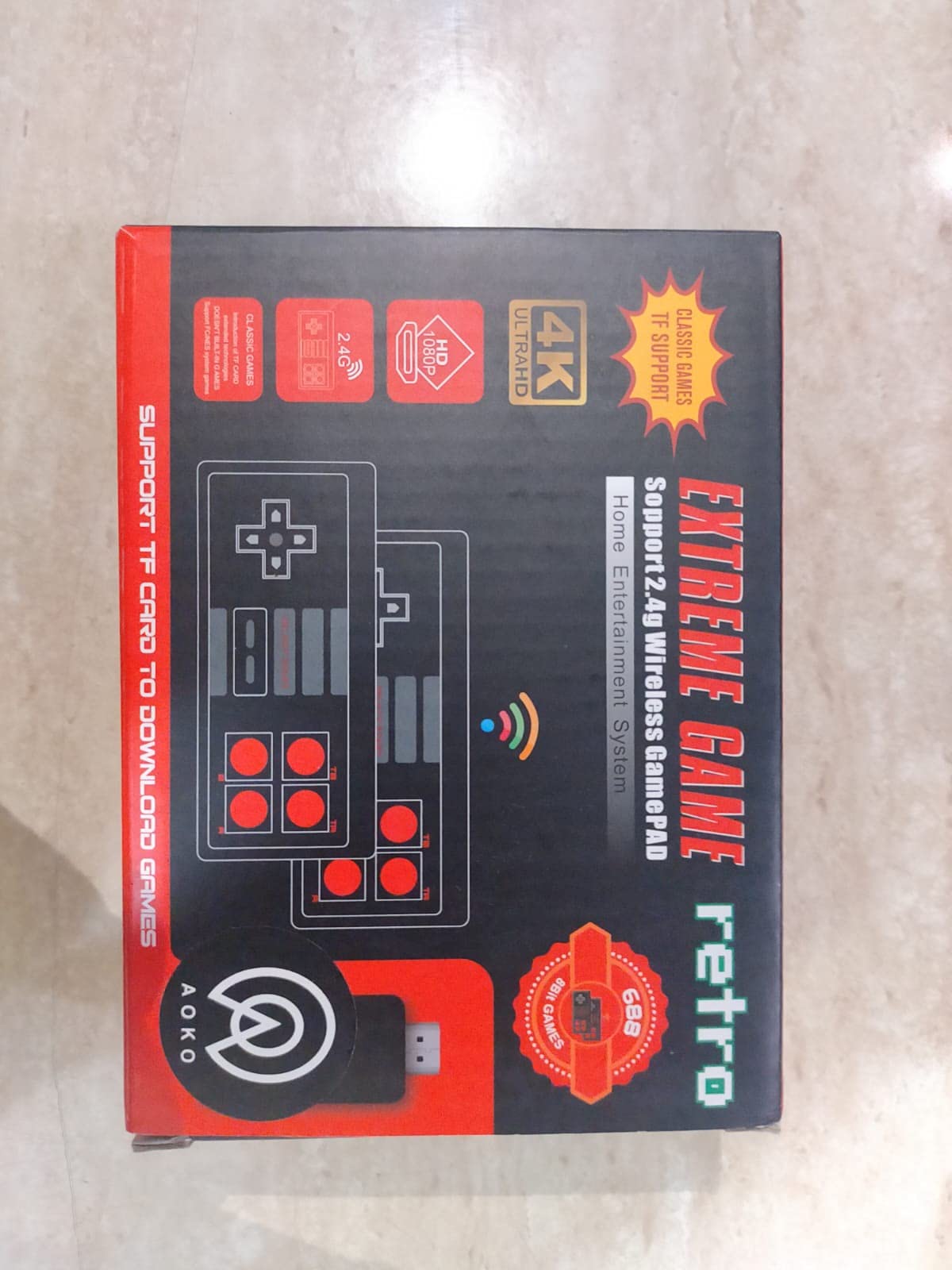 Buy GSH Wireless Handheld TV Video Game Console Built in 818 Classic 8 ...