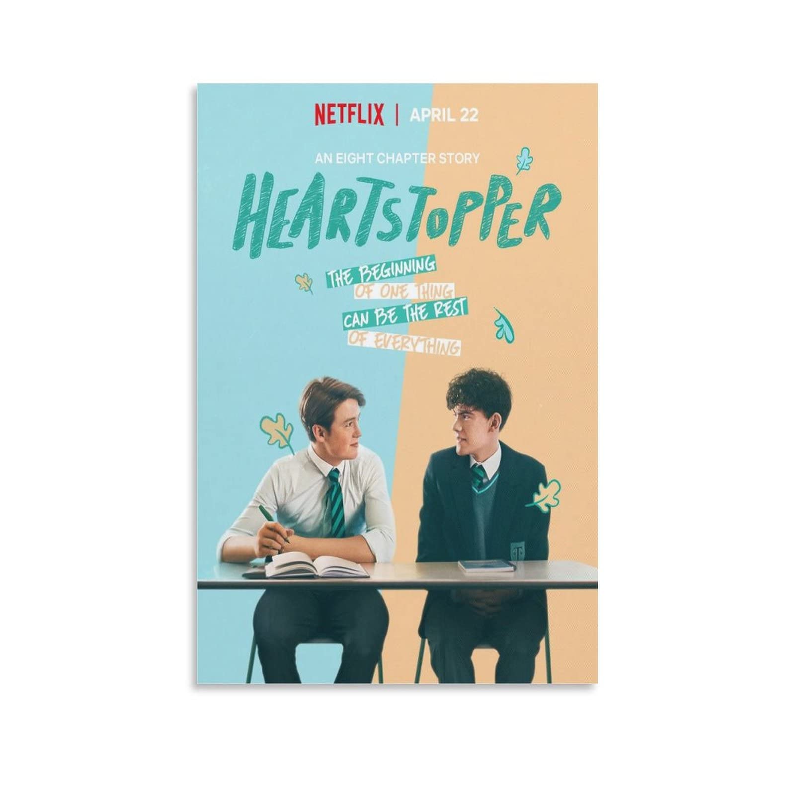 Amazon.com: Heartstopper Season 1 TV Posters (2) Wall Art Paintings ...