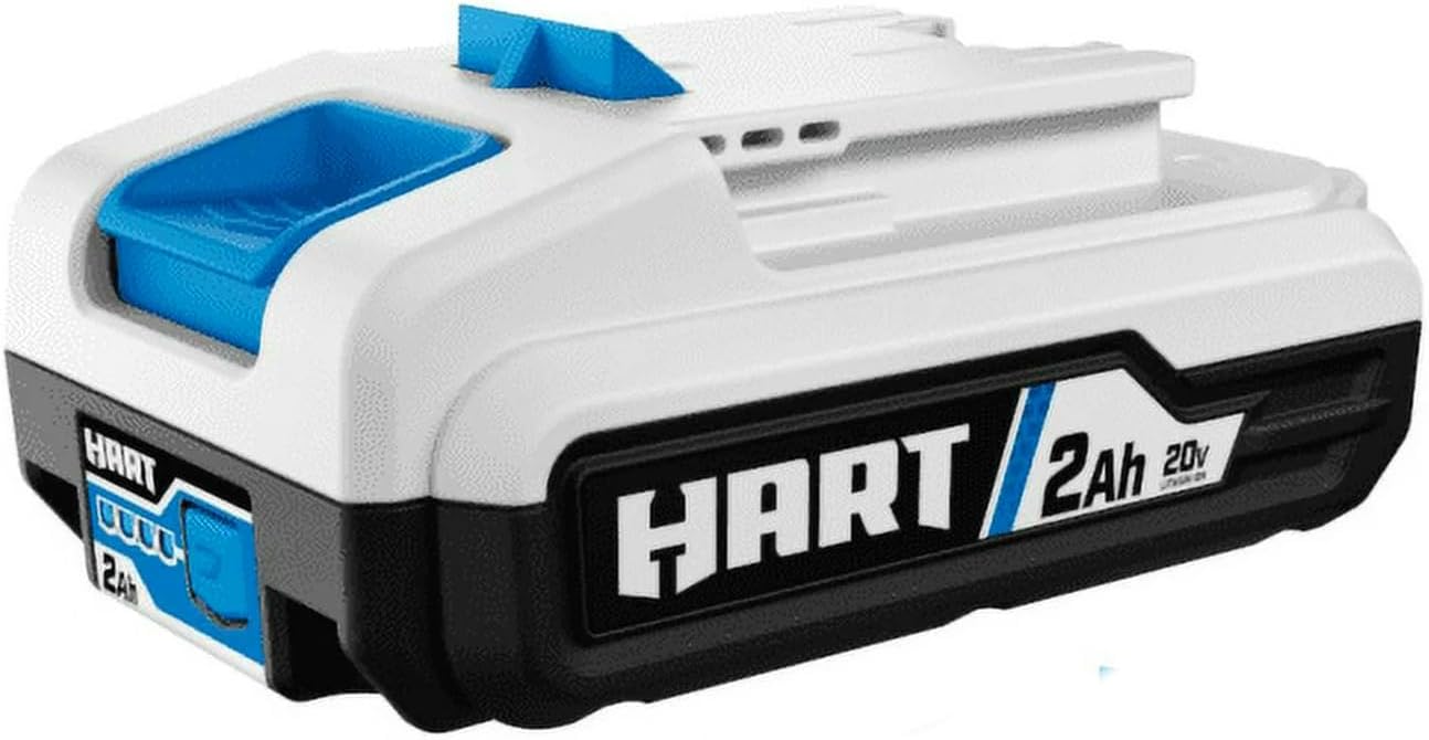 Amazon.com: HART 20-Volt 2.0Ah Lithium-Ion Battery with On-Board Fuel ...