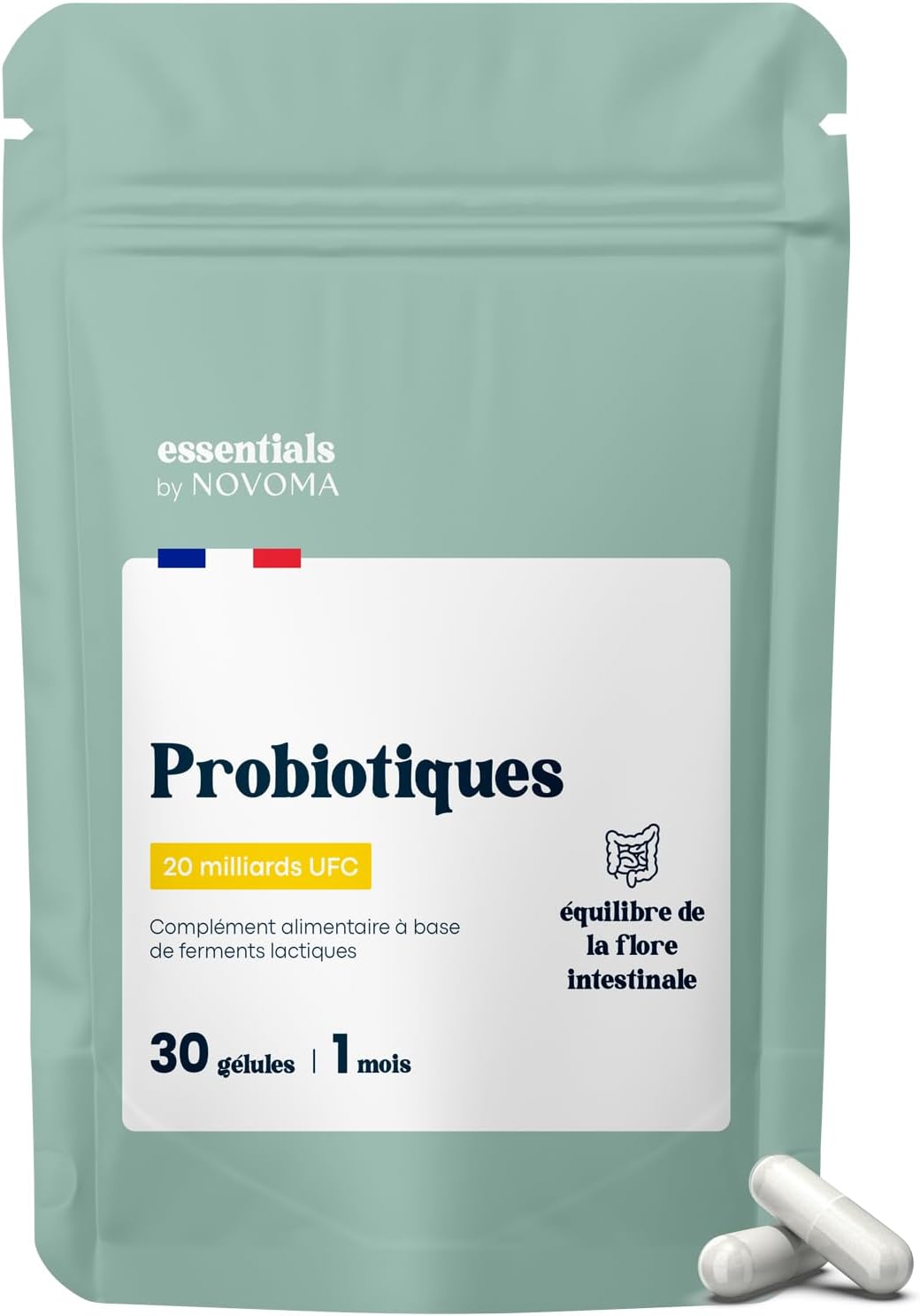 Probiotique Flore Intestinale, 20 Milliards UFC/Jour, Probiotiques ...