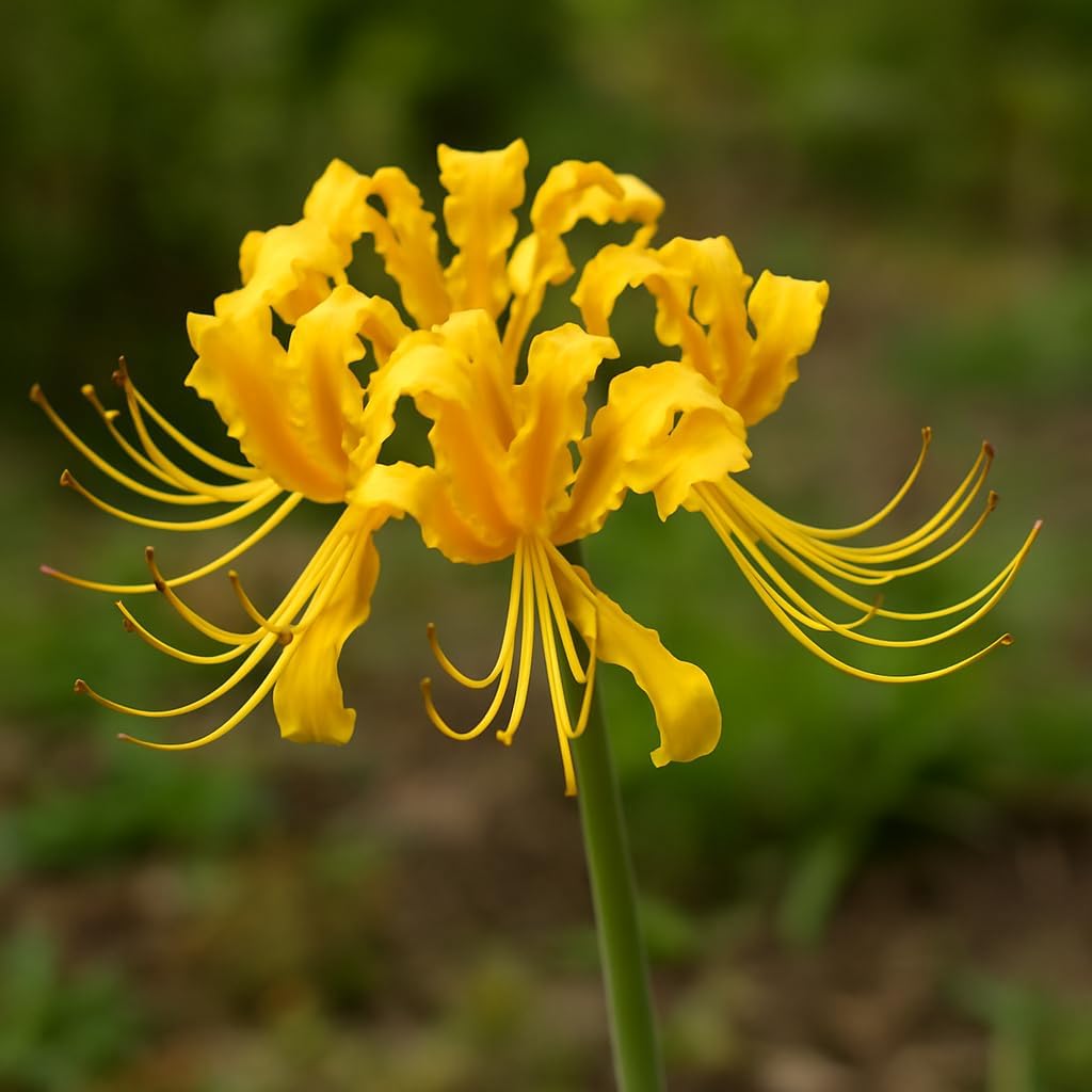 Amazon.com : Yellow Spider Lily Bulb – Lycoris Aurea – Rare Golden ...