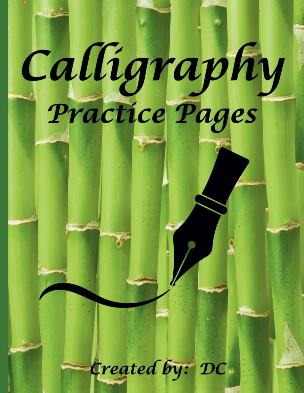 Calligraphy Practice Pages (Higher Vibration Collection): C, D: Amazon ...