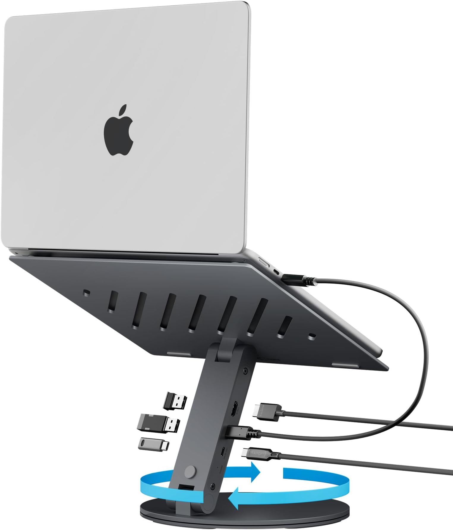 Spigen Arcdock Laptop Stand With 6 In 1 Usb Hub | Desertcart INDIA
