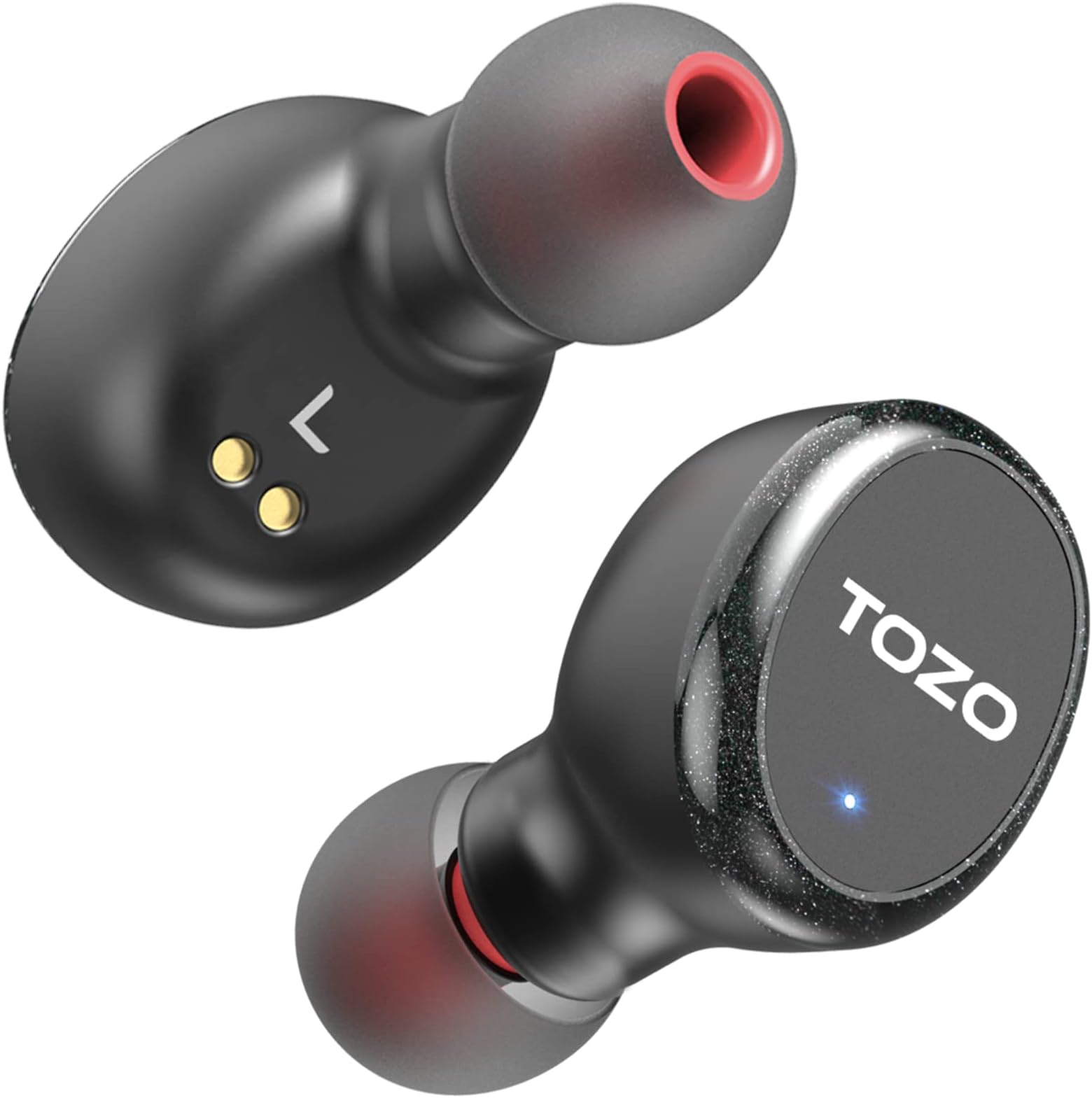 Amazon.com: TOZO T10 Bluetooth 5.3 Wireless Earbuds with Wireless ...