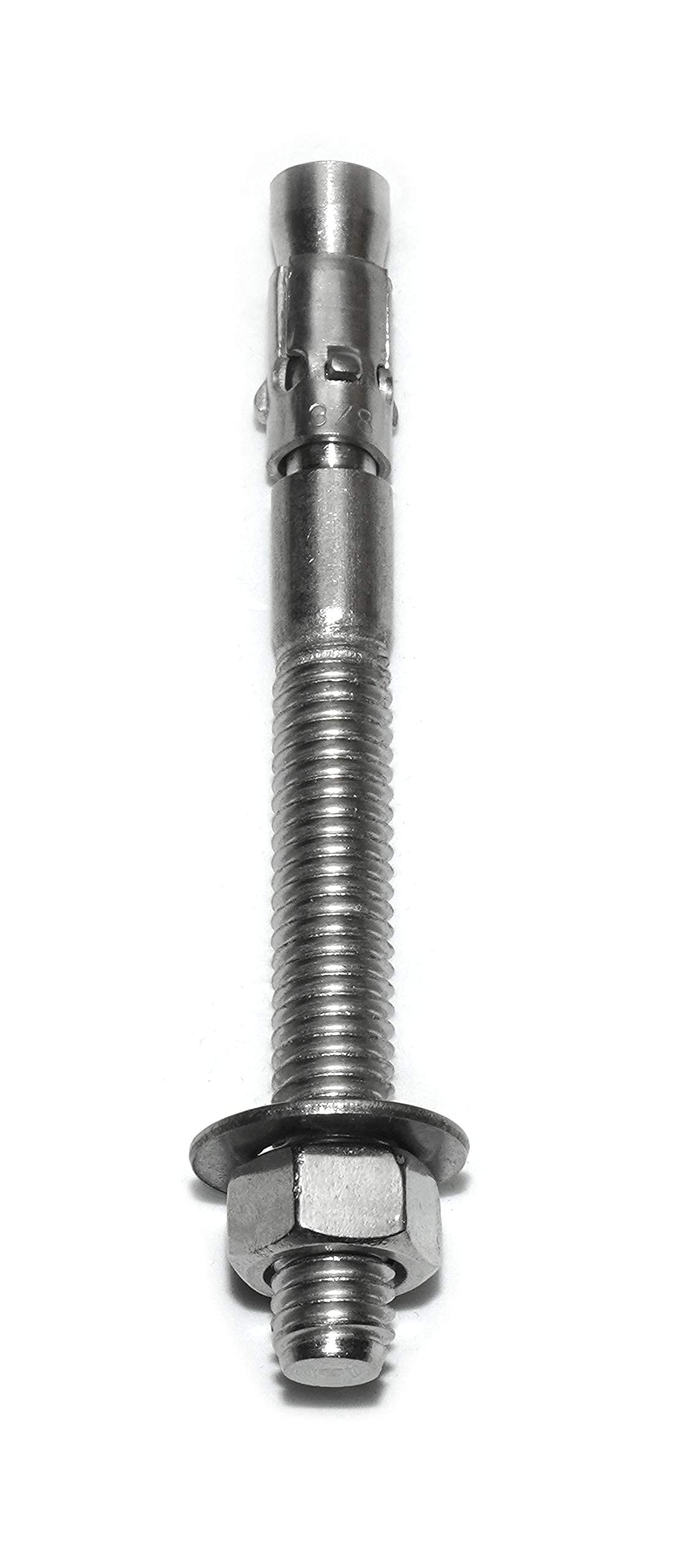 Snapklik.com : CONFAST 3/8" X 3-3/4" Stainless Steel Wedge Anchor