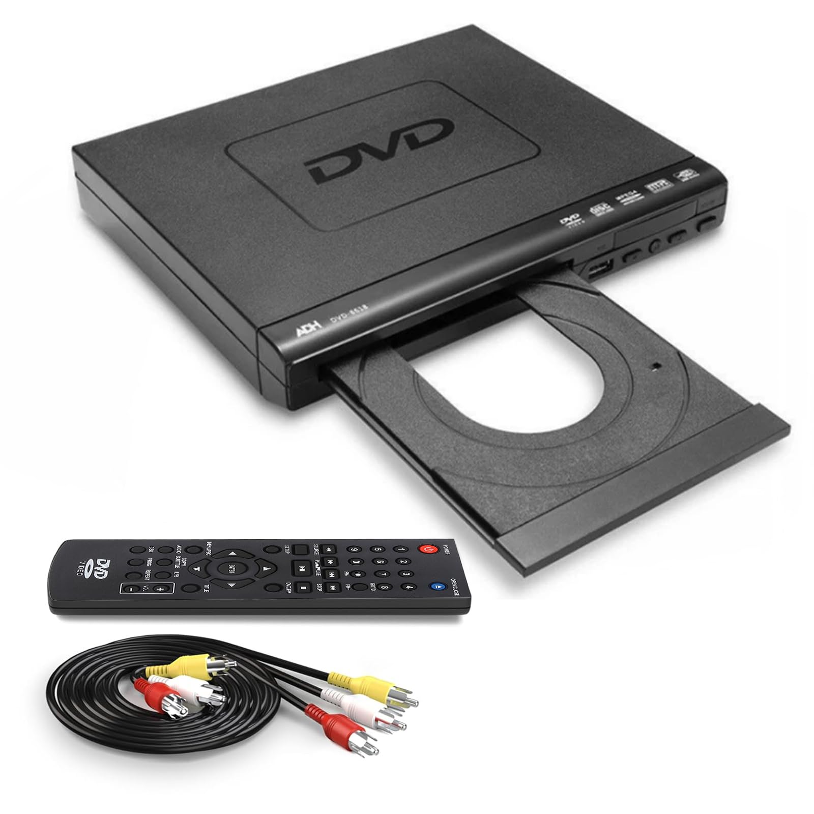 HDMI DVD Player for TV,USB 3.0 Slim Portable DVD Burner/Writer/Player ...