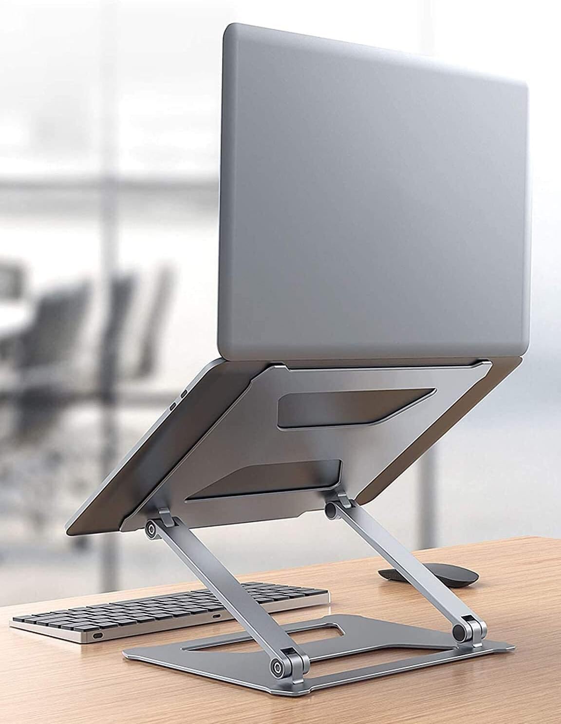 Amazon.com: Laptop Stand for Desk Adjustable Height Recliner Portable ...