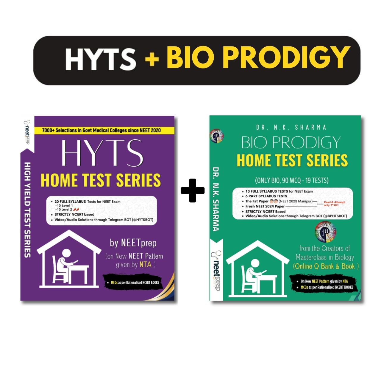Buy NEETprep High Yield & Bio Prodigy NEET Home Test Series with OMR ...