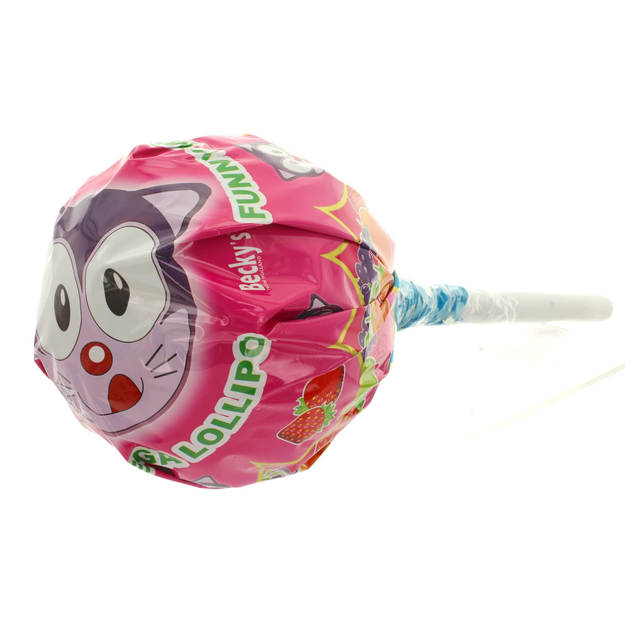 Veldig Sulten Larve Lollipop Bunte Wirbel Big Lollipop Süße