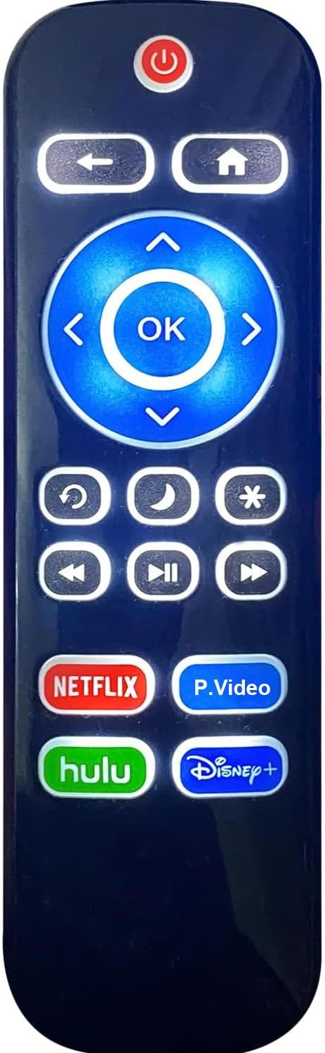 Amazon.com: Roku Voice Remote Pro (2nd Ed.) | Rechargeable TV Remote ...