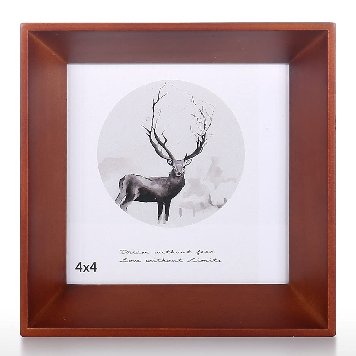NEE Brown Photo Framework Rustic Picture Framework Family Art Photo ...