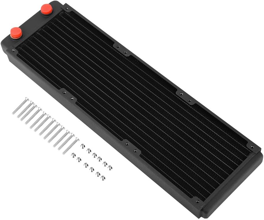 Richer-R Copper Radiator,120/240/360 / 480mm G1 / 4 Computer Radiator ...