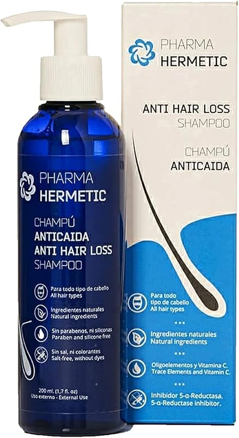 Pharma Hermetic PROFESSIONAL Anti Hair Loss Shampoo 200ml - Hair Growth ...