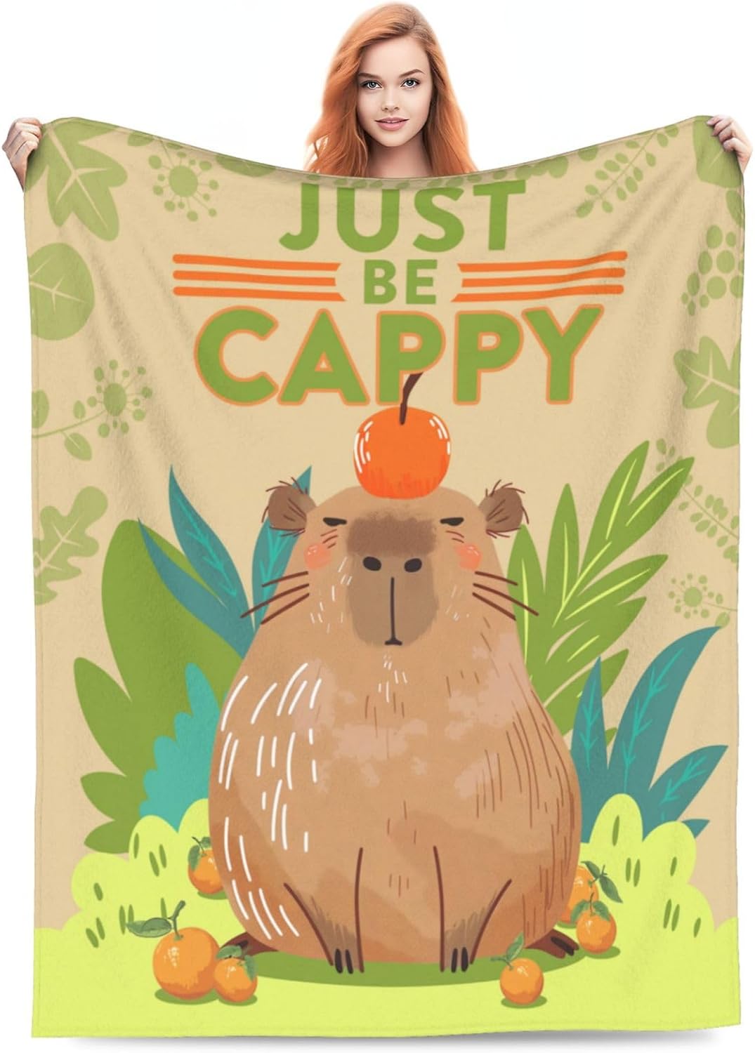 Amazon.com: KSUPER Capybara Blanket,Capybara Stuffed Animals,Capybara ...
