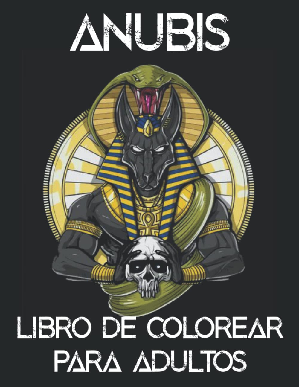 Buy Anubis libro de colorear para adultos: Un libro de actividades de ...