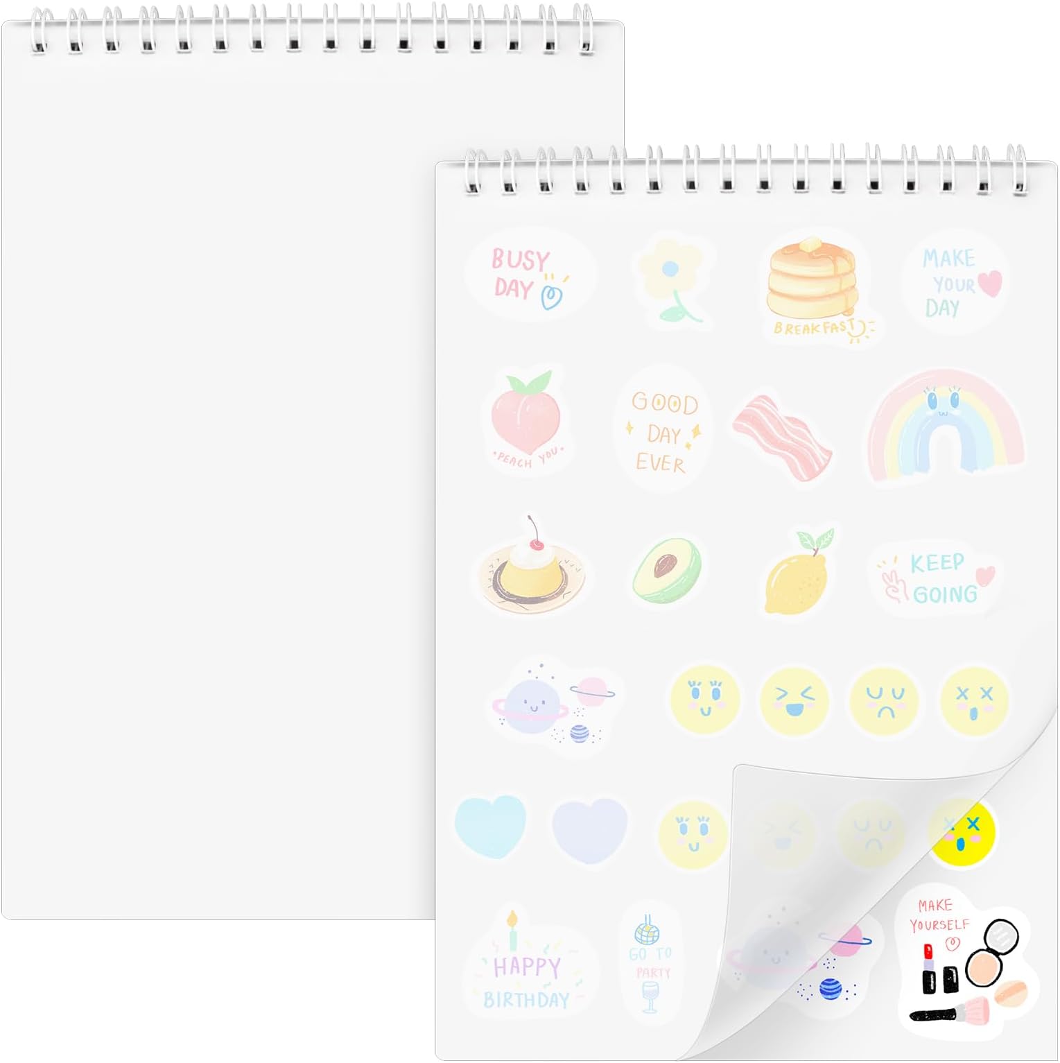 Amazon.com: Neworkg Reusable Sticker Book, Sticker Collecting Book ...