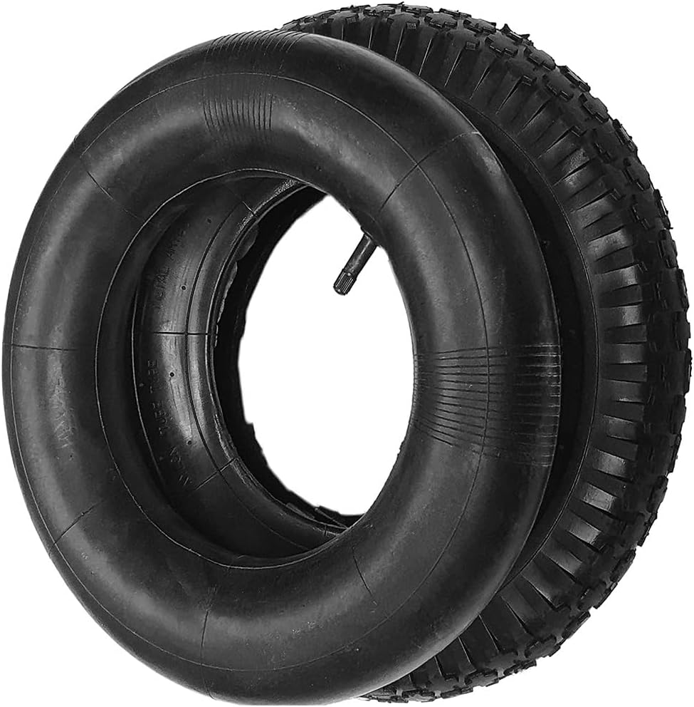 Pack Of 2 Wheelbarrow Tyres With Inner Tube - Set Includes 2 Barrow ...