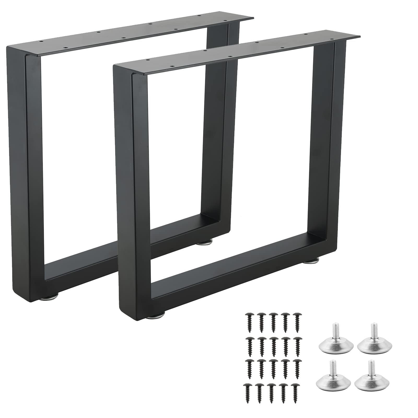 MYFULLY Metal Table Legs | Heavy Duty Iron Chair Bench Legs, Industry ...